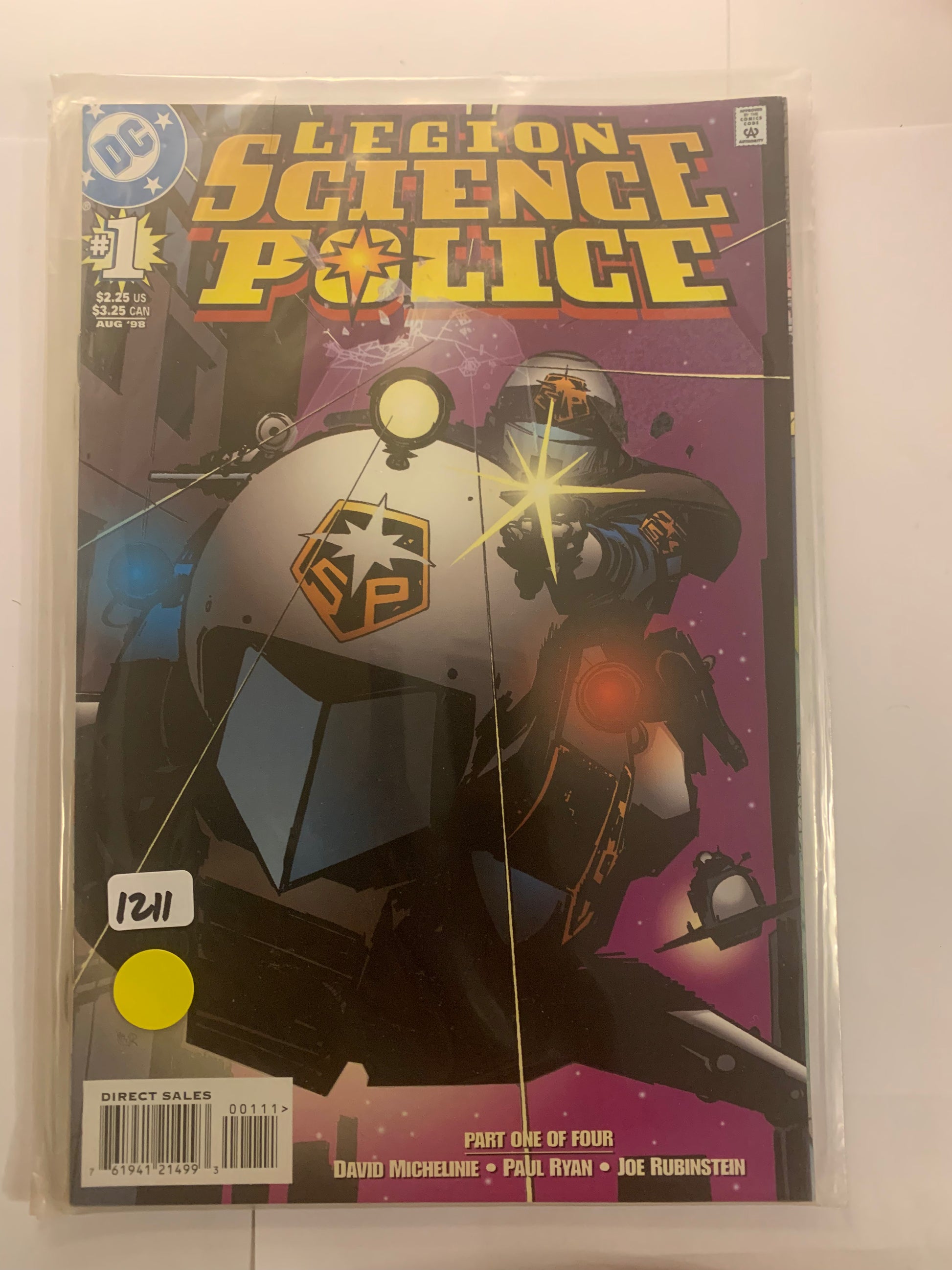 #1 DC LEGION SCIENCE POLICE COMIC – BK Industrial Resources