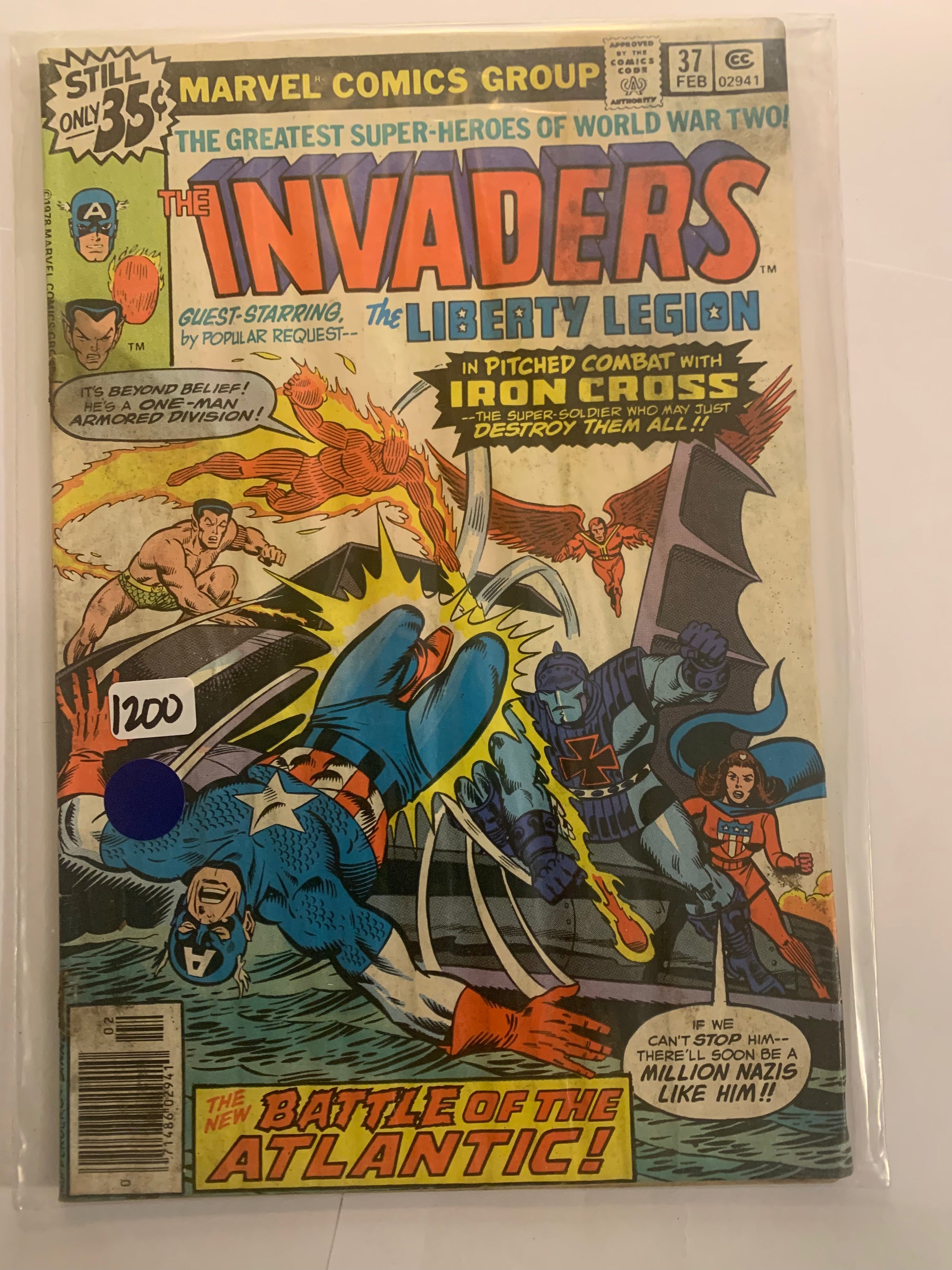 #37 THE INVADERS COMIC – BK Industrial Resources